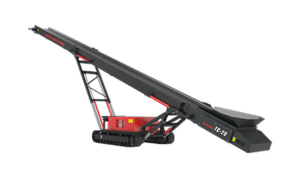 Tracked Mobile Conveyor for Stockpiling & Material Handling | Fote ...