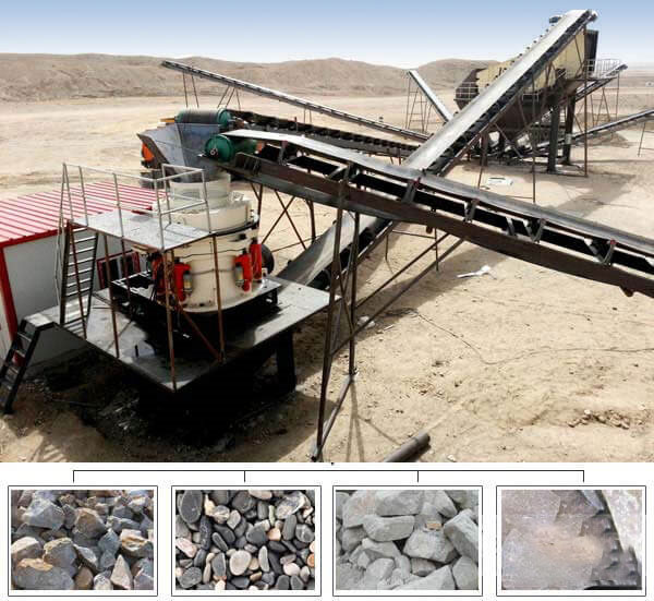 Hydraulic Cone Crusher For Hard Stones | Fote Machinery